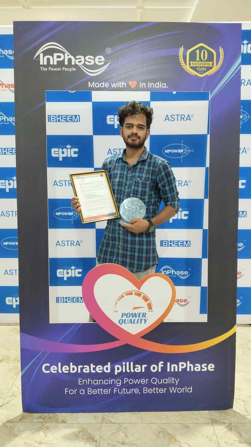 🎉 Congratulations to Mr. Manikanta P – CPI of the Month (October 2025 ...